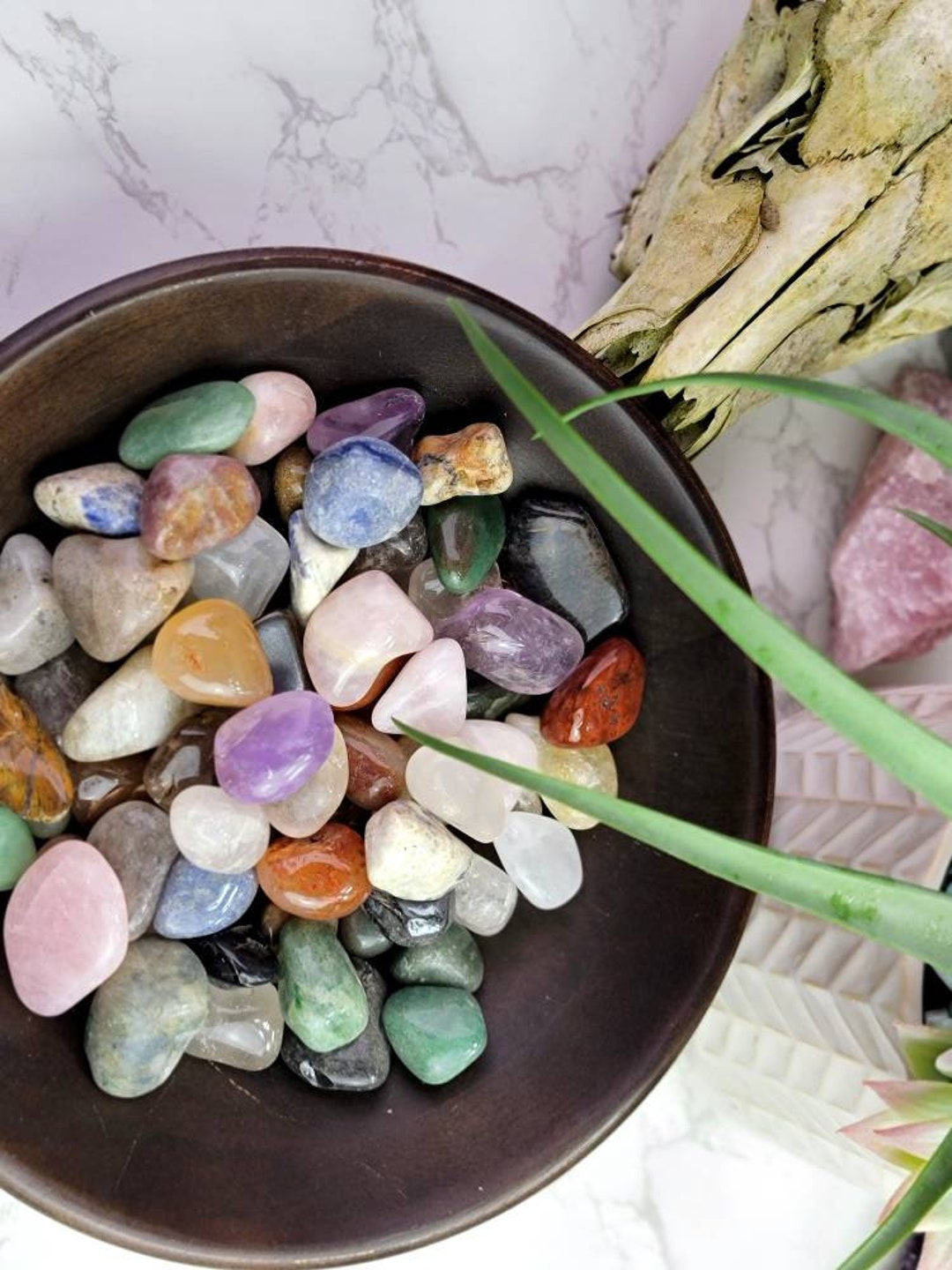 Mixed Tumbled Stones Crystal Confetti Crystals for Beginners Mixed ...