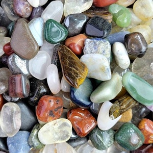 Mixed Tumbled Stones Crystal Confetti Crystals for Beginners Mixed ...