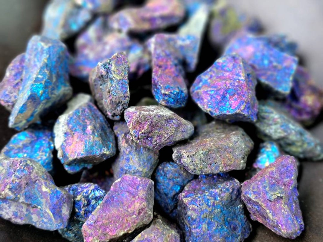 Peacock Ore Natural Raw Stone, Healing Crystals & Stones, Rough Peacock ...