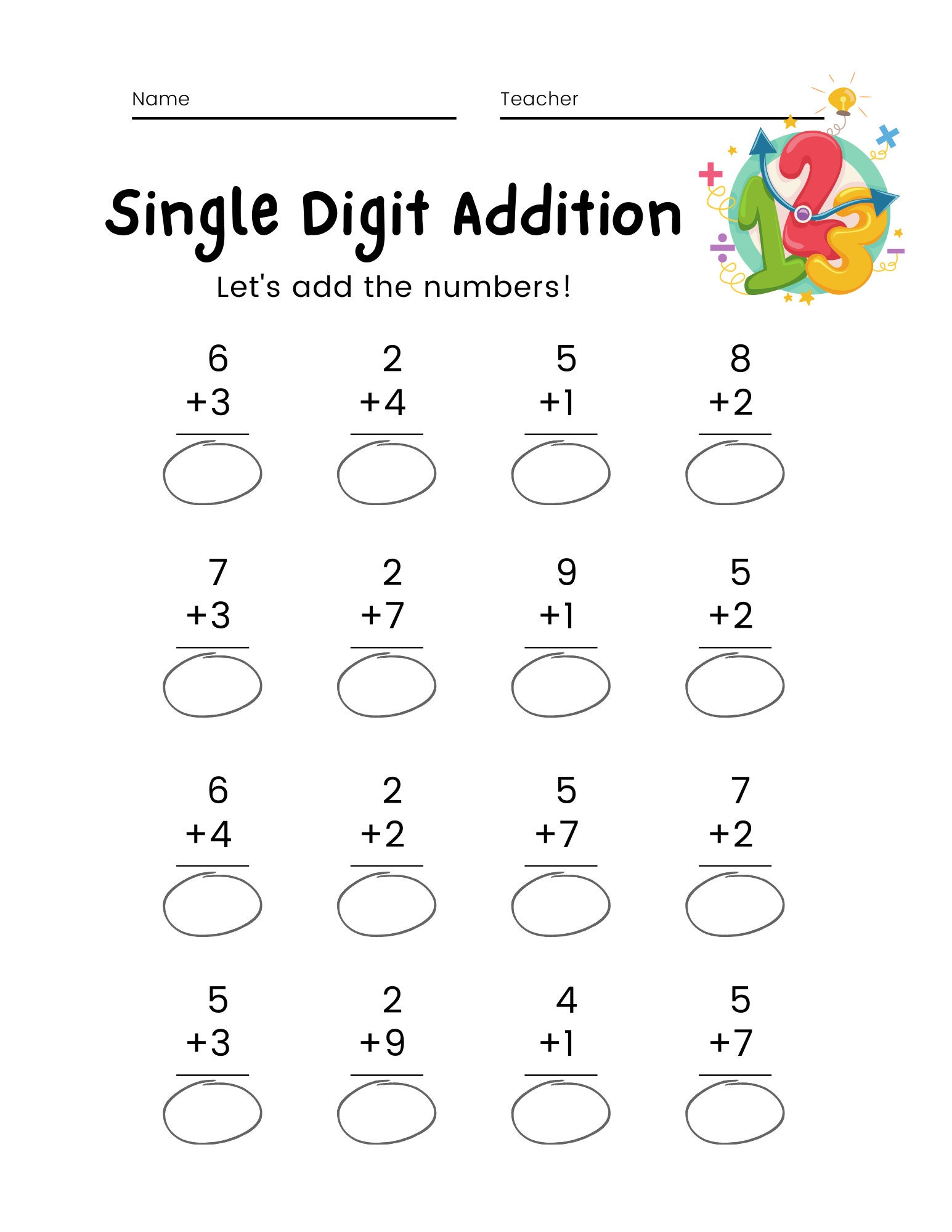 Kids Worksheets - Etsy