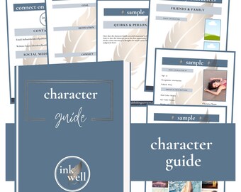 Characters Guide - Etsy