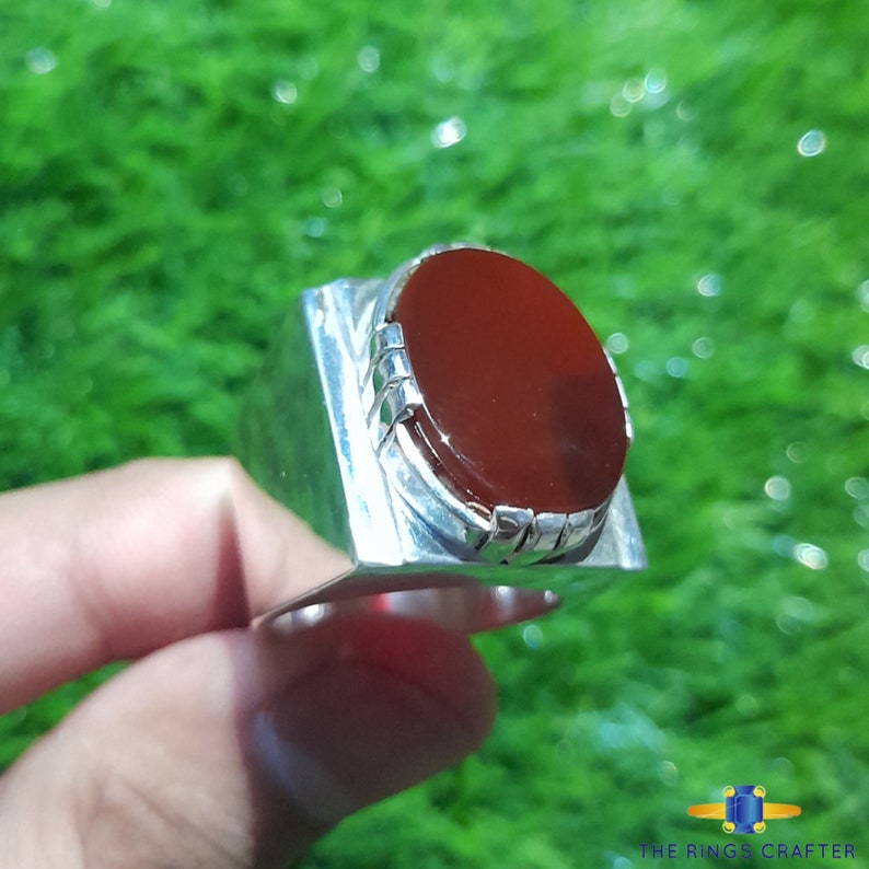 Famous Shia Noha Khuwan Ali Shanawar Ring Design Handmade Yemeni Aqeeq ...