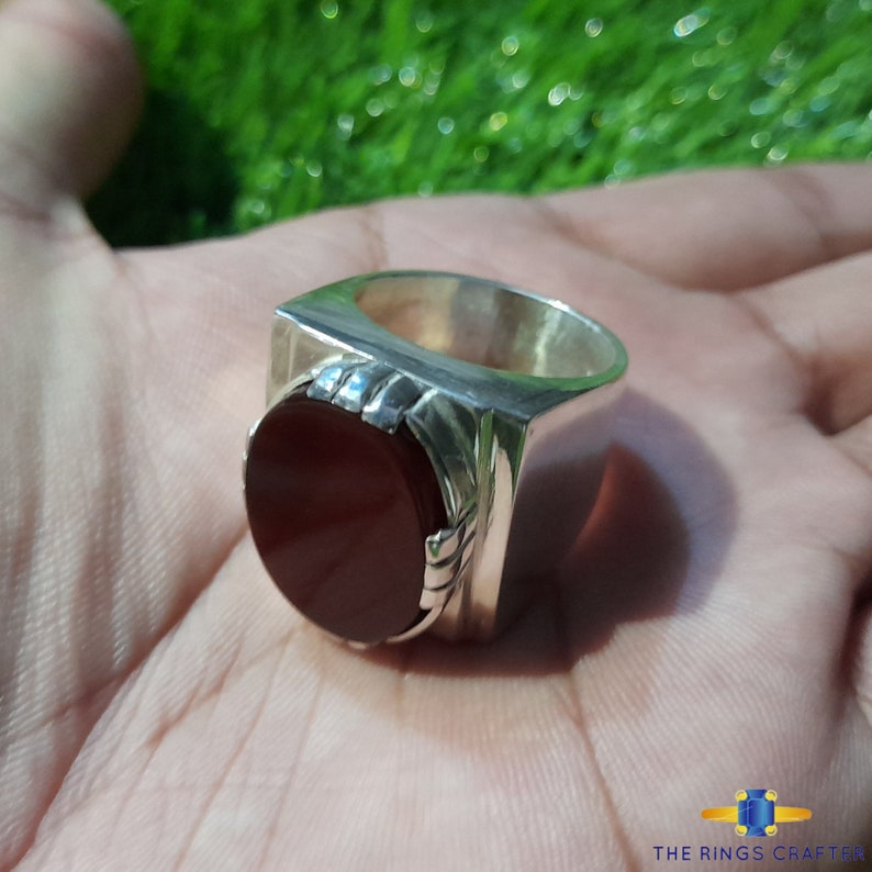 Famous Shia Noha Khuwan Ali Shanawar Ring Design Handmade Yemeni Aqeeq ...