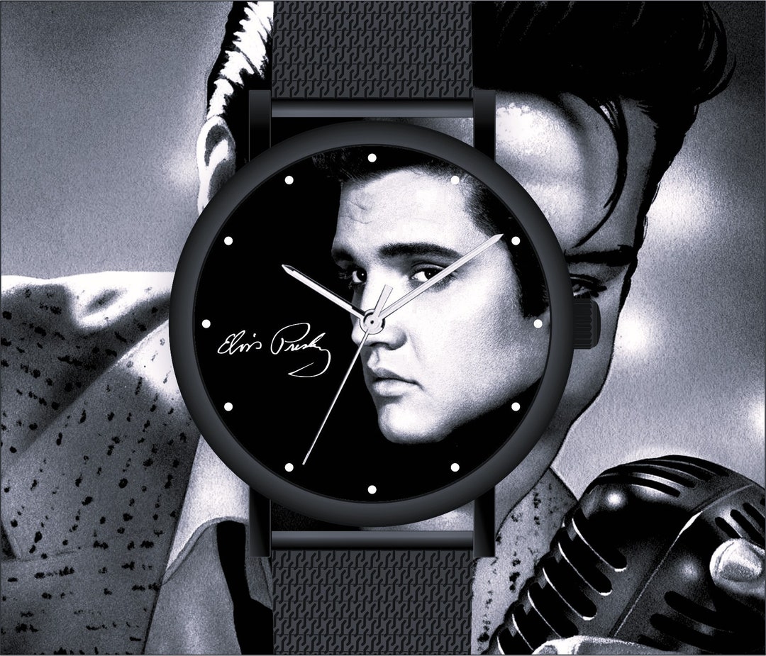 Elvis Presley Classic Men's Watch Ø40mm From Memories Wristwatch With ...