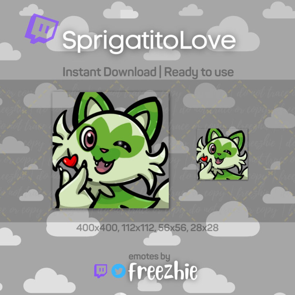 Pokemon Scarlet Violet Emote Starter Pack Twitch Emote - Etsy