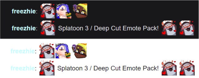 Splatoon 3 Emote | Love Emote | UWU Emote | Twitch Emotes | Discord ...