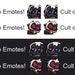 Cult of the Lamb Animated Emote | Blink Emote | Discord Emote | Indie ...