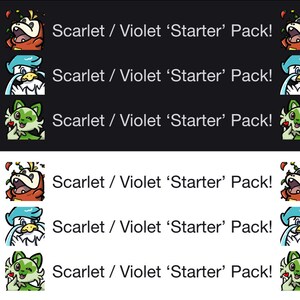 Pokémon Emotes for New GEN Scarlet/violet Starters | Quaxly Cry ...