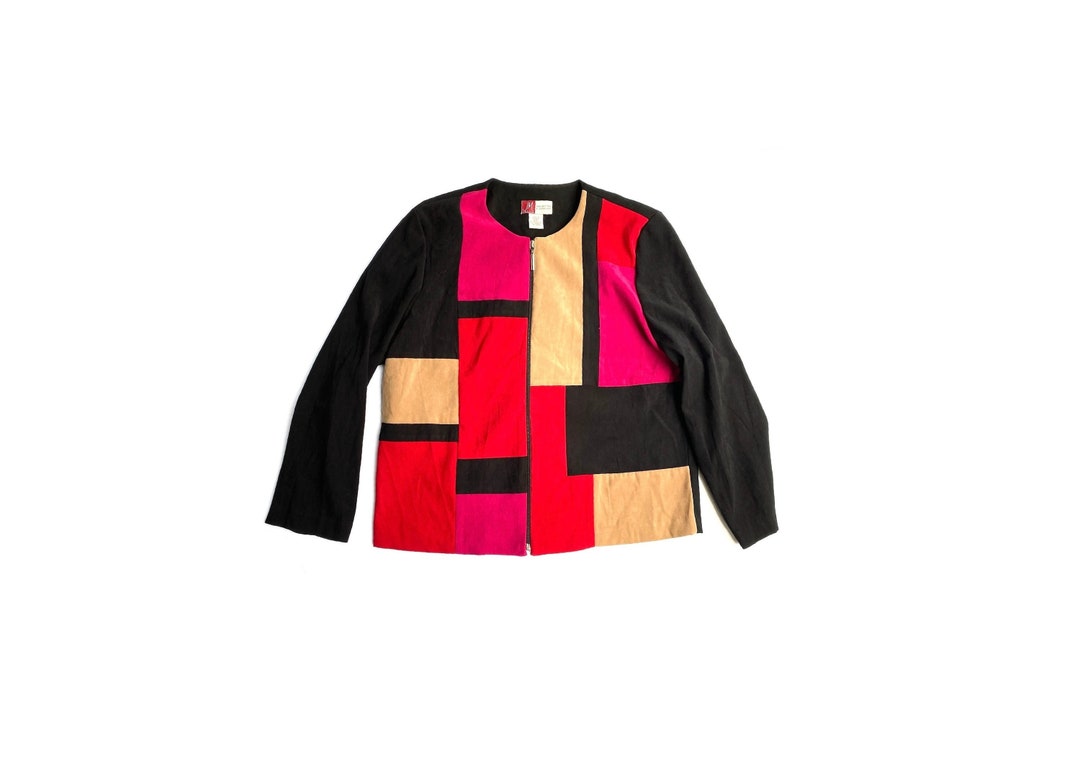 Vintage JM Bye JENNIFER MOORE Collection Zip up Lightweight - Etsy