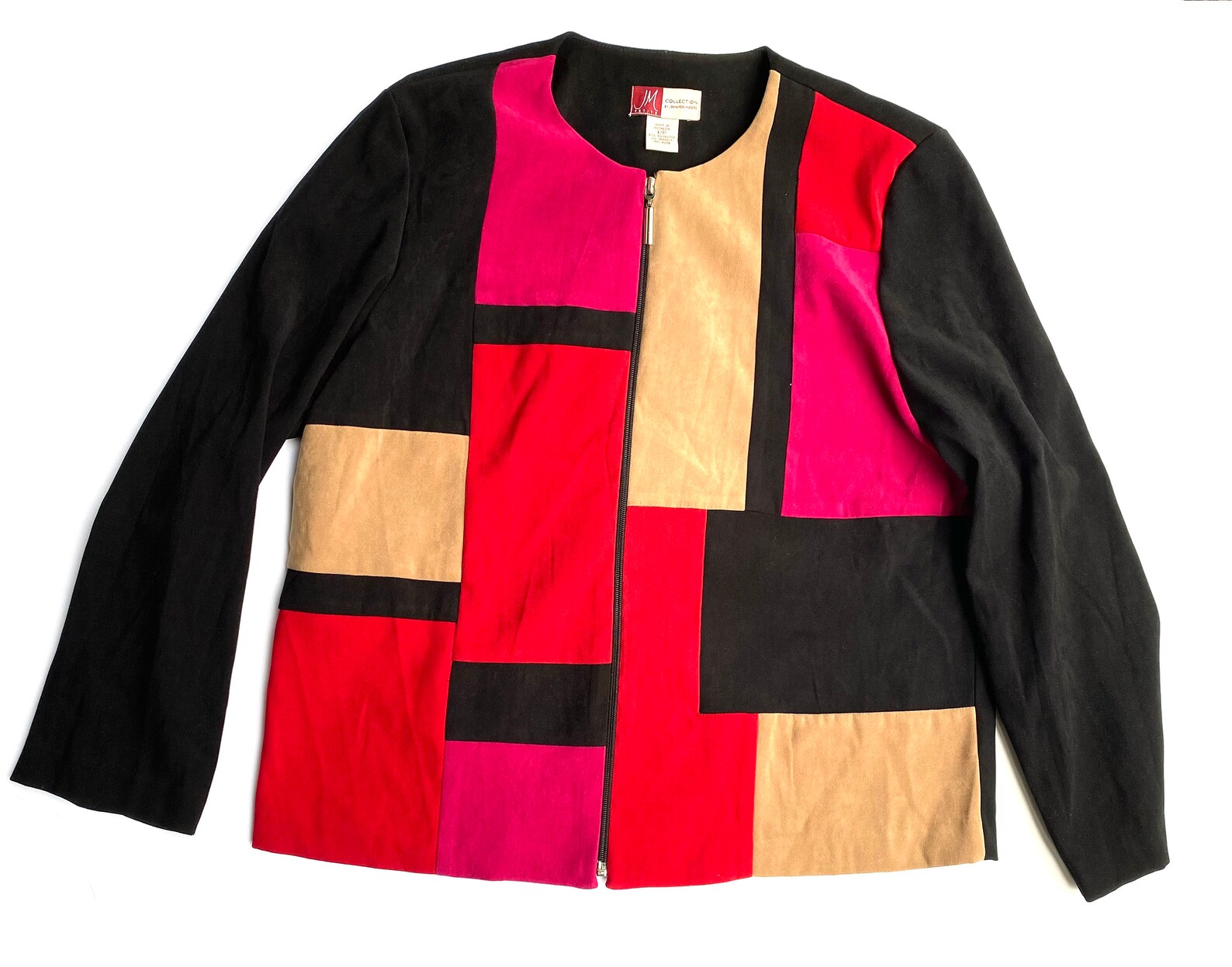 Vintage JM Bye JENNIFER MOORE Collection Zip up Lightweight - Etsy