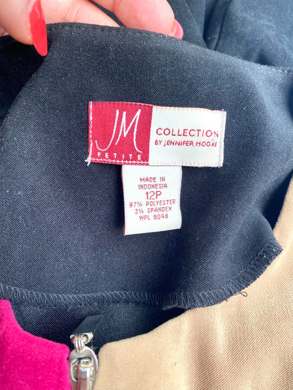 Vintage JM bye JENNIFER MOORE Collection Zip Up Light… - Gem