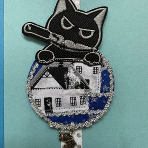 Icelandic Yule Cat Ornament or Bookmark, Iceland, Jolakotturinn ...