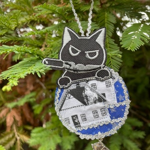 Icelandic Yule Cat Ornament or Bookmark, Iceland, Jolakotturinn ...