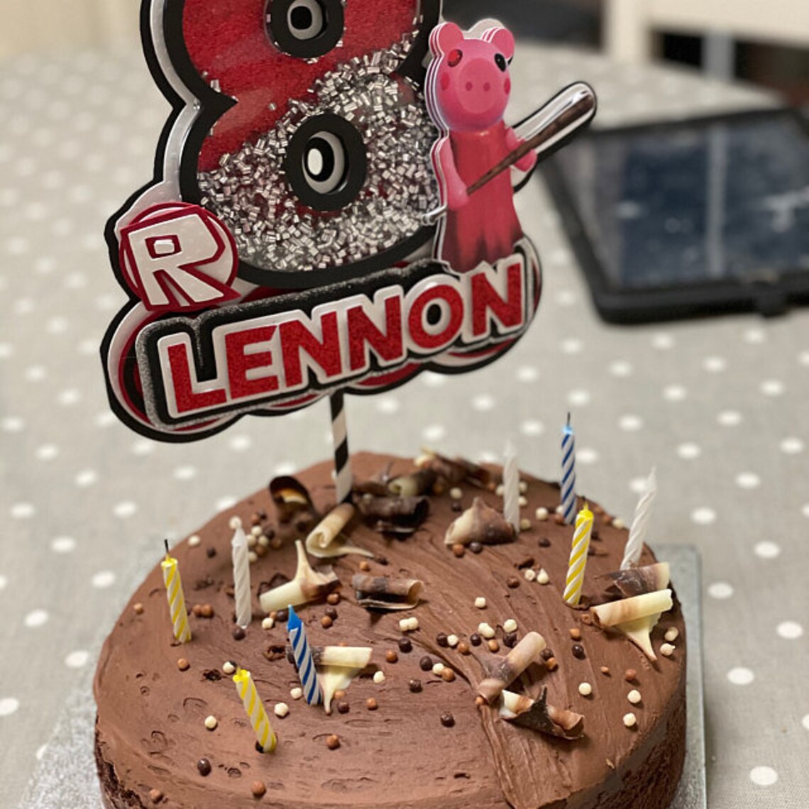 Roblox Piggy Cake Topperroblox Piggyroblox Cake Topper - Etsy UK
