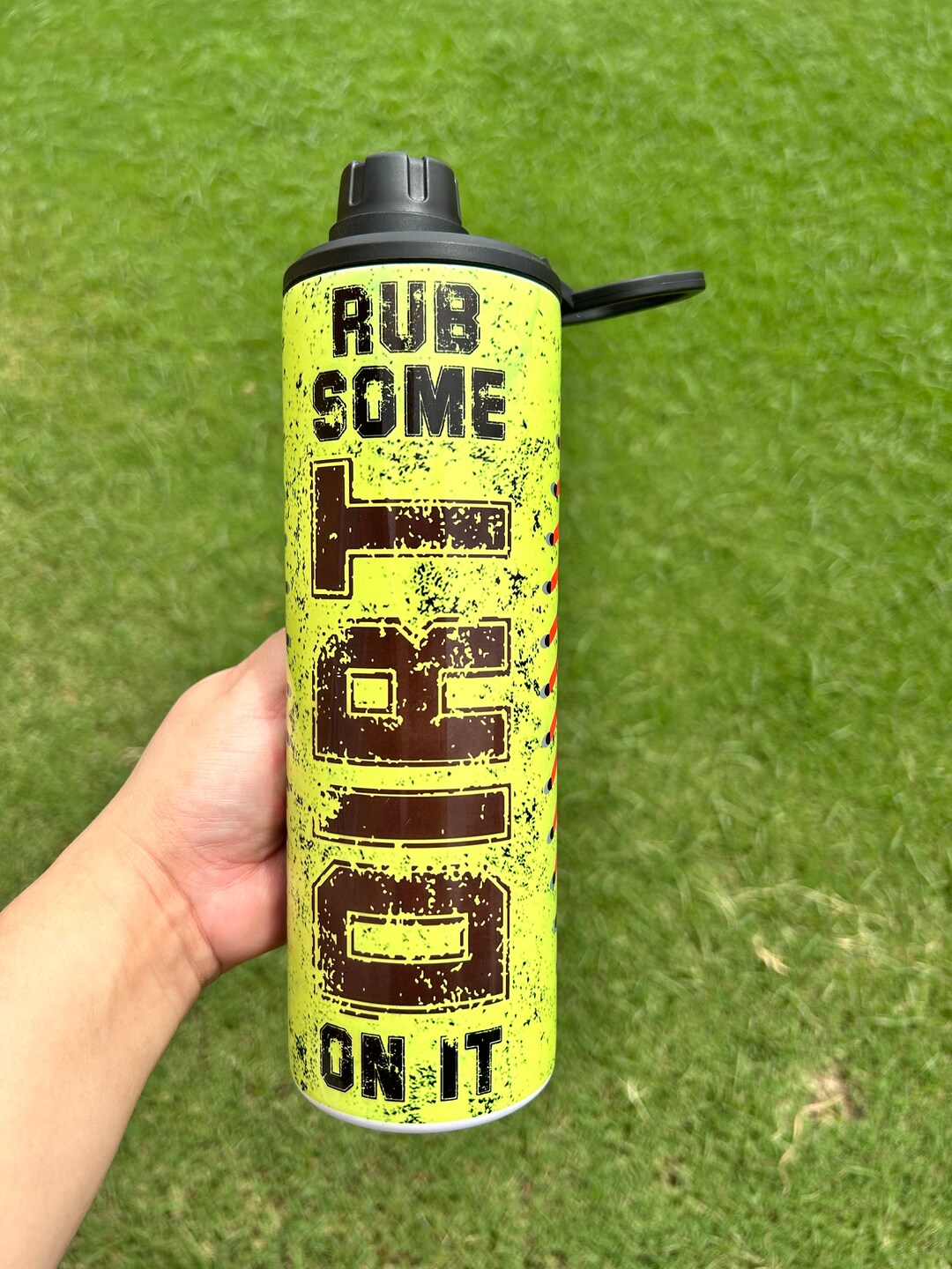 Rub Some Dirt on It Softball Sports Travel Tumbler Carry Lid - Etsy