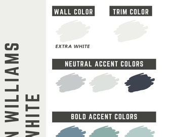 Eider White by Sherwin Williams Whole Home Color Palette Interior Paint ...