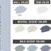 Icy Sherwin Williams Whole Home Color Palette - Interior Paint Palette ...
