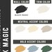 Black Magic Sherwin Williams Whole Home Color Palette - Interior Paint ...