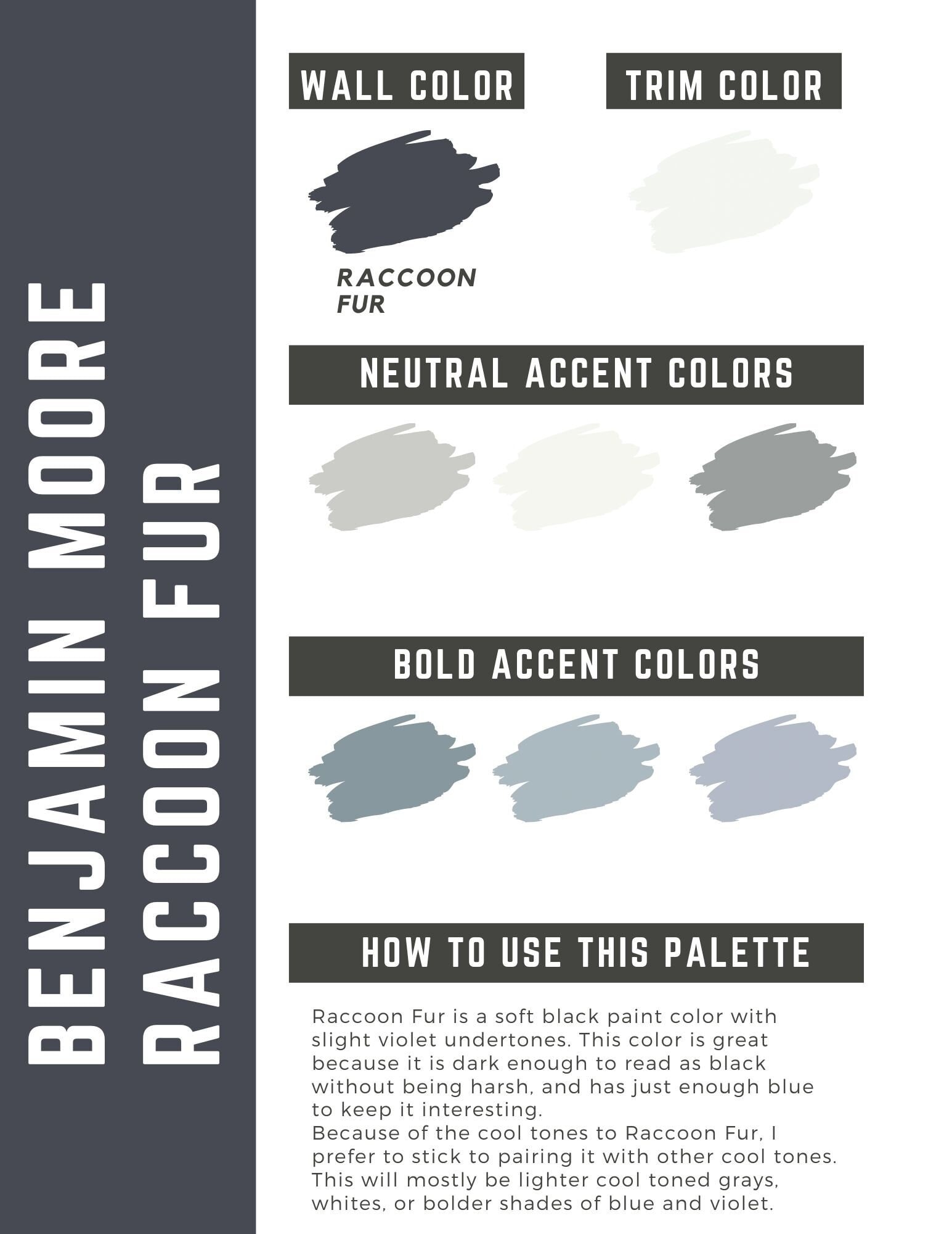 Raccoon Fur Benjamin Moore Whole Home Color Palette - Interior Paint ...