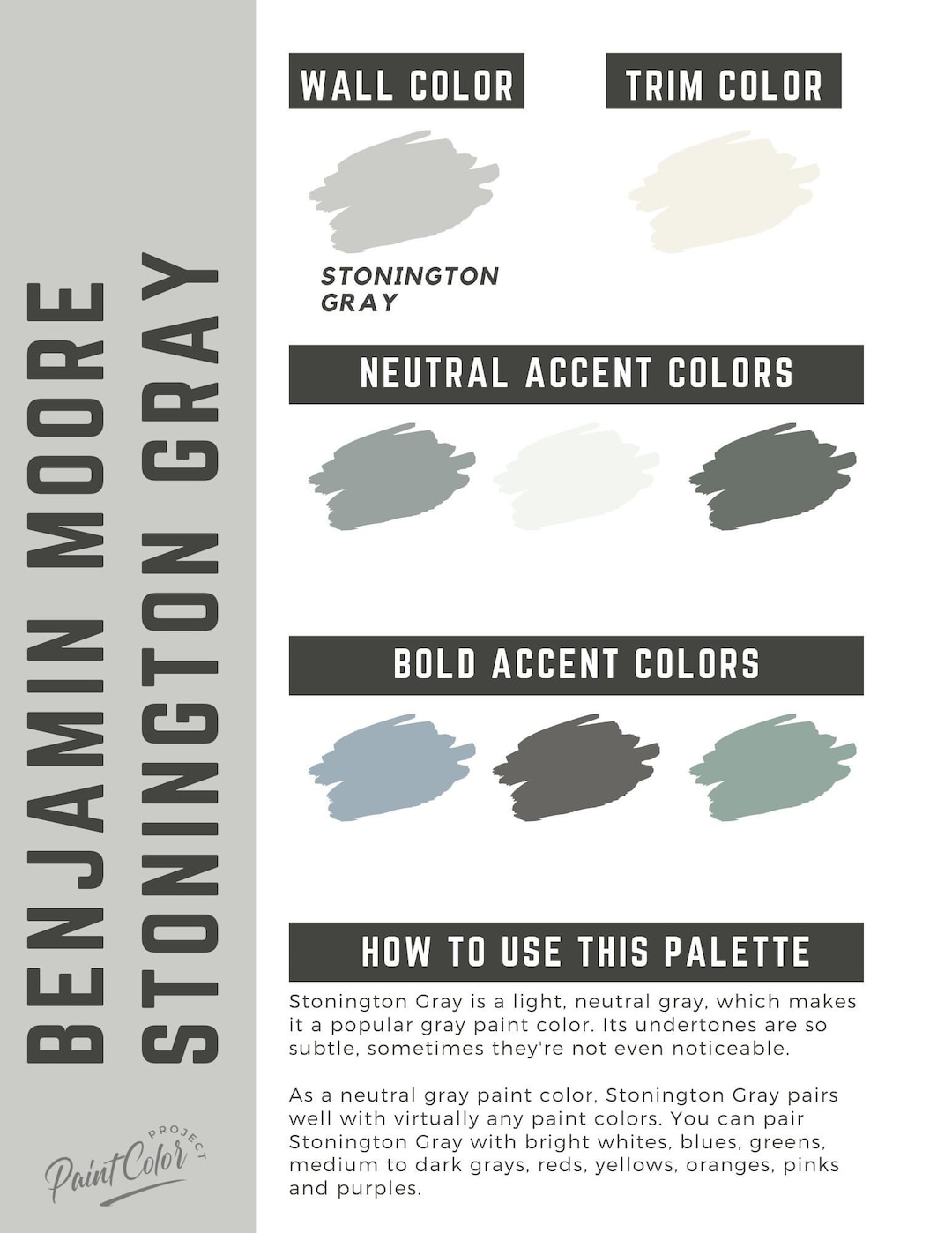 Benjamin moore stonington gray store