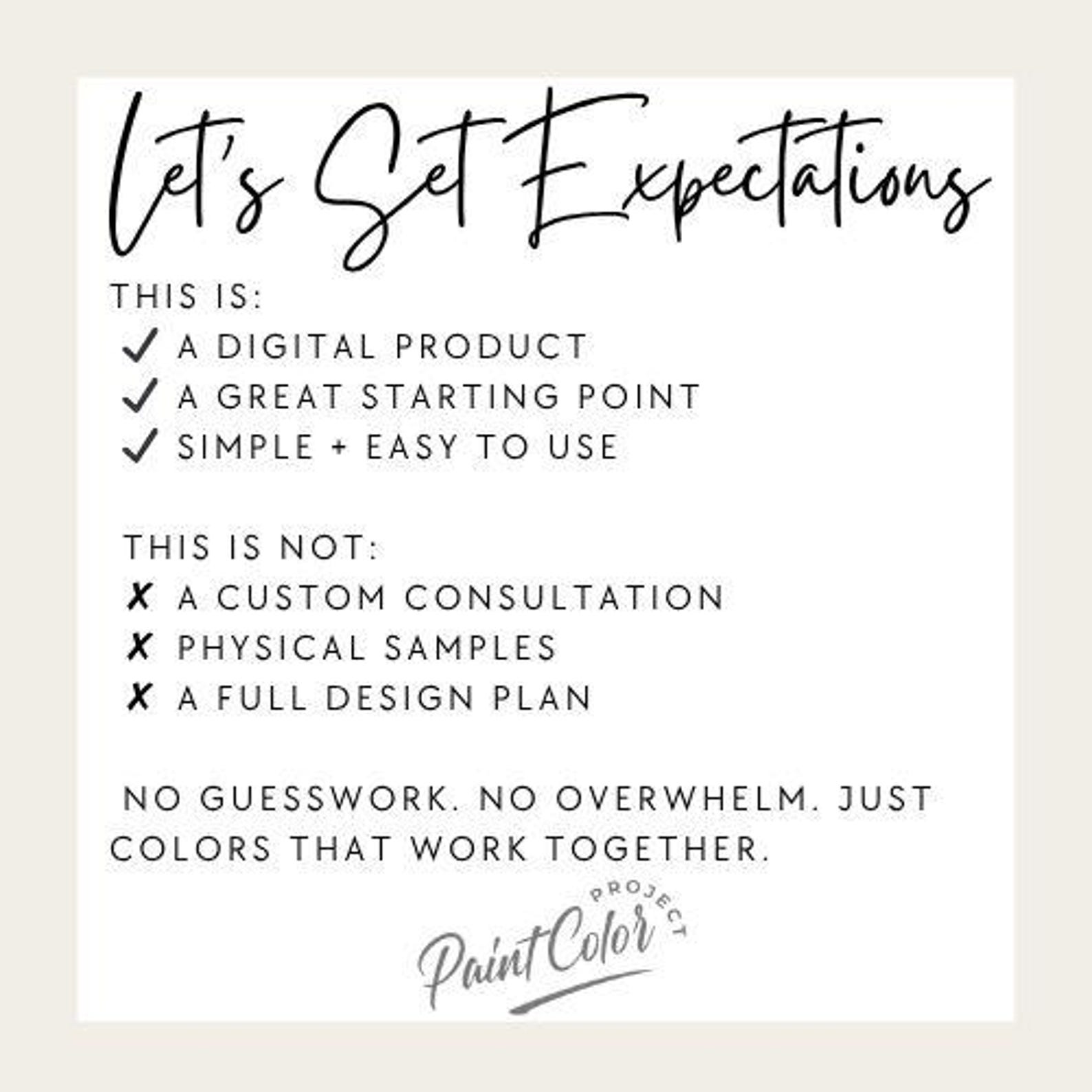 Behr NYPD Whole Home Color Palette - Interior Paint Palette - Etsy