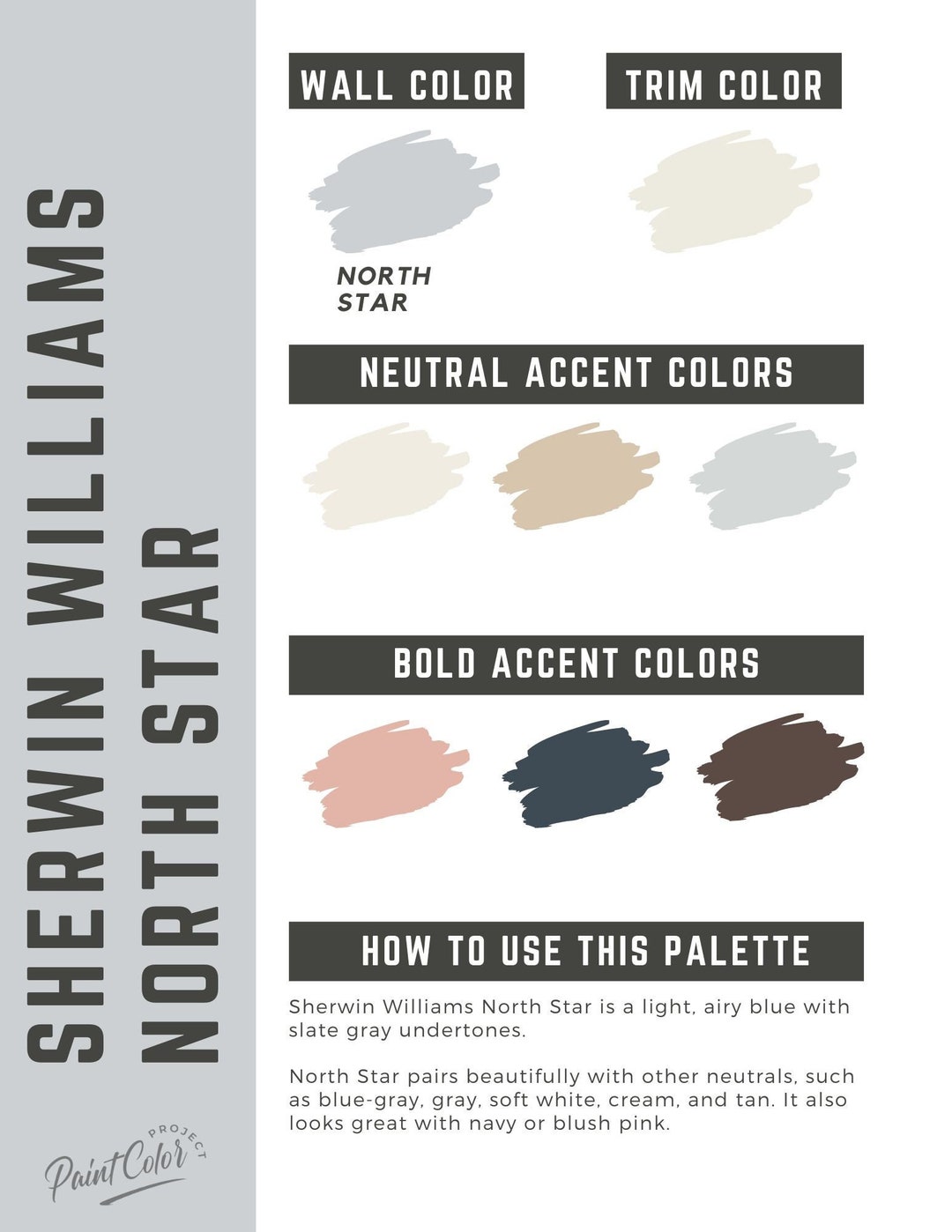 North Star Sherwin Williams Whole Home Color Palette - Interior Paint ...