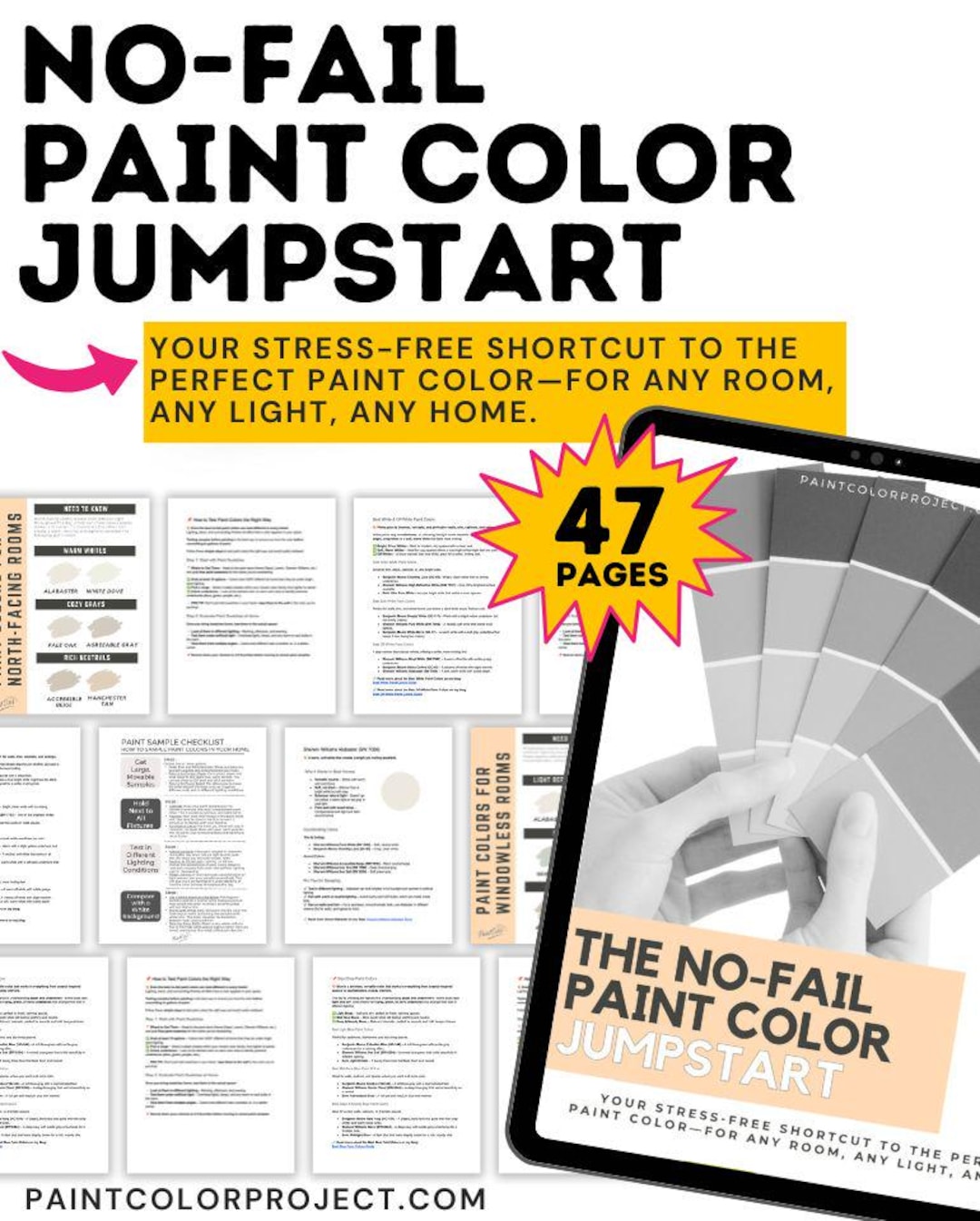 No-fail Paint Color Jumpstart | How to Pick the Perfect Wall Color ...