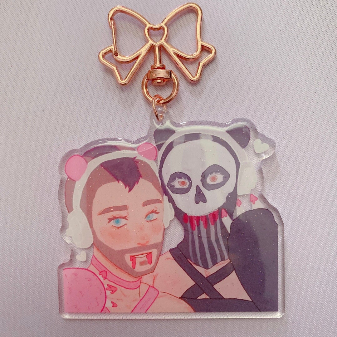 Ghostsoap X Gloomy Bear Acrylic Charm - Etsy