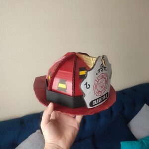 American Firefighter Helmet Cardboard - Etsy