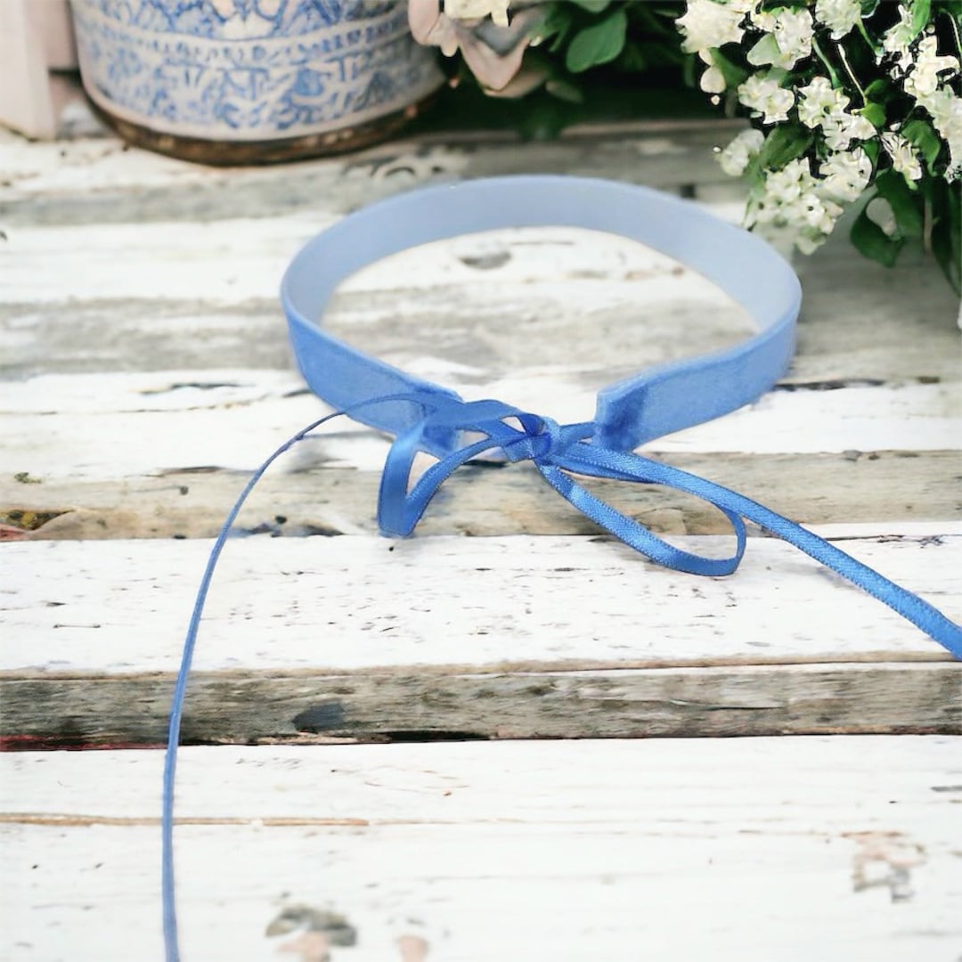 90s Velvet Choker Velvet Choker Ribbon ribbon Choker Choker for Women ...