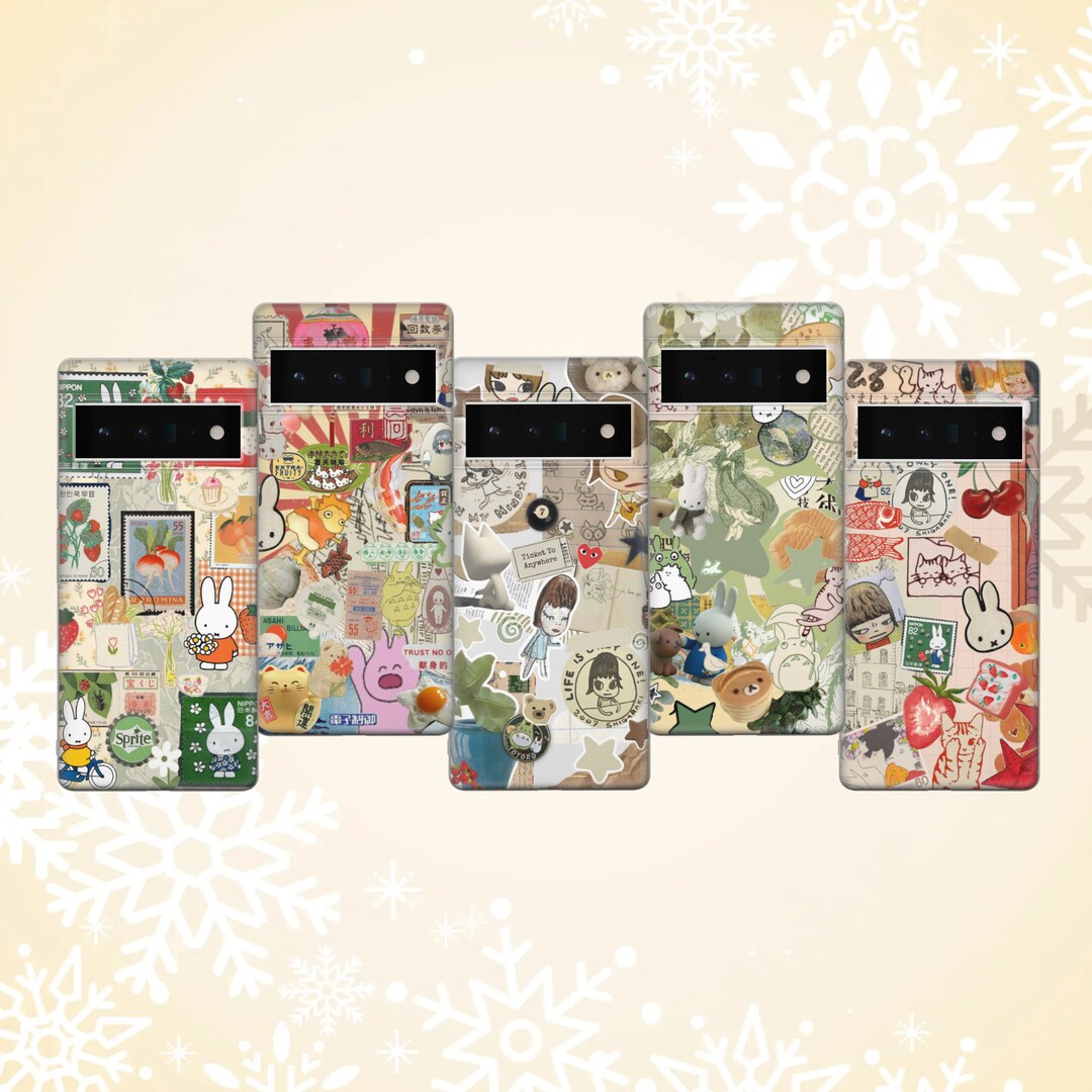 Miffy Phone Case Illustrated Cover for Pixel 8A 7 Pro Samsung S24 S23 ...