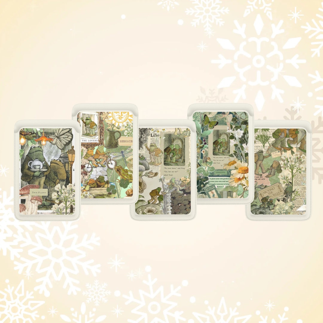 Frog and Toad Magsafe Wallet, Magnetic Lily Pad Wallet Compatible With ...