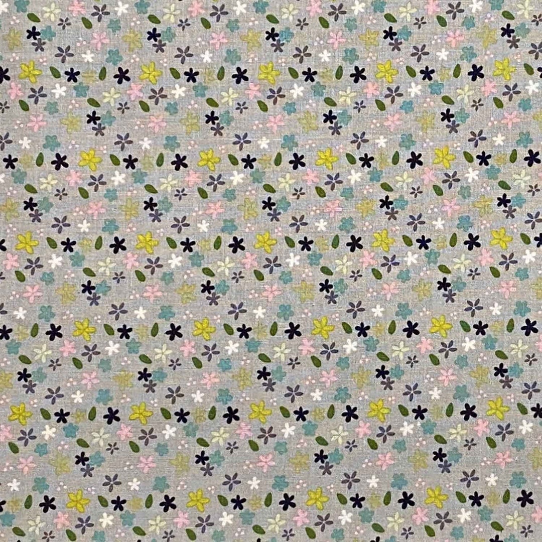 MARY ELIZABETH Riley Blake by Christopher Thompson. C7922 Gray Daisies ...