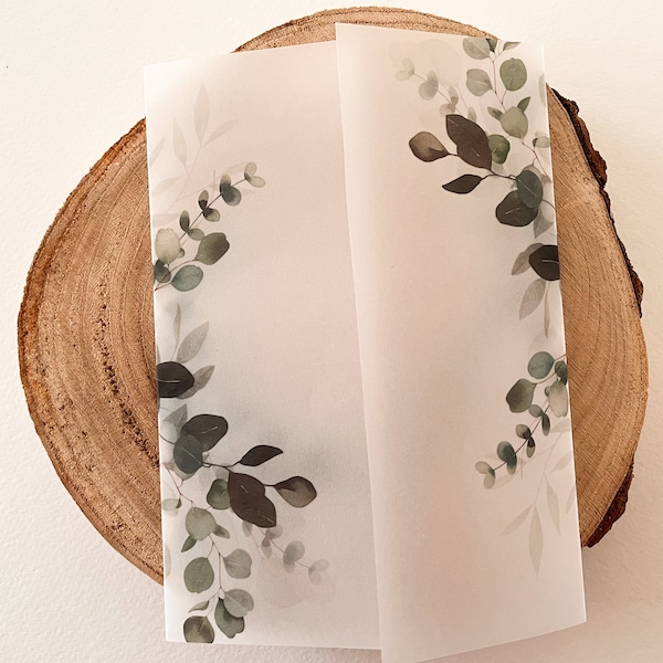 Floral Vellum Paper - Etsy