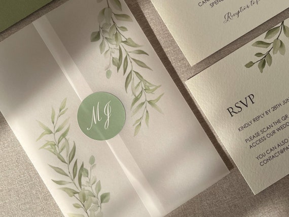 Diy vellum wedding invitations 60 photos - Vianawedding.com