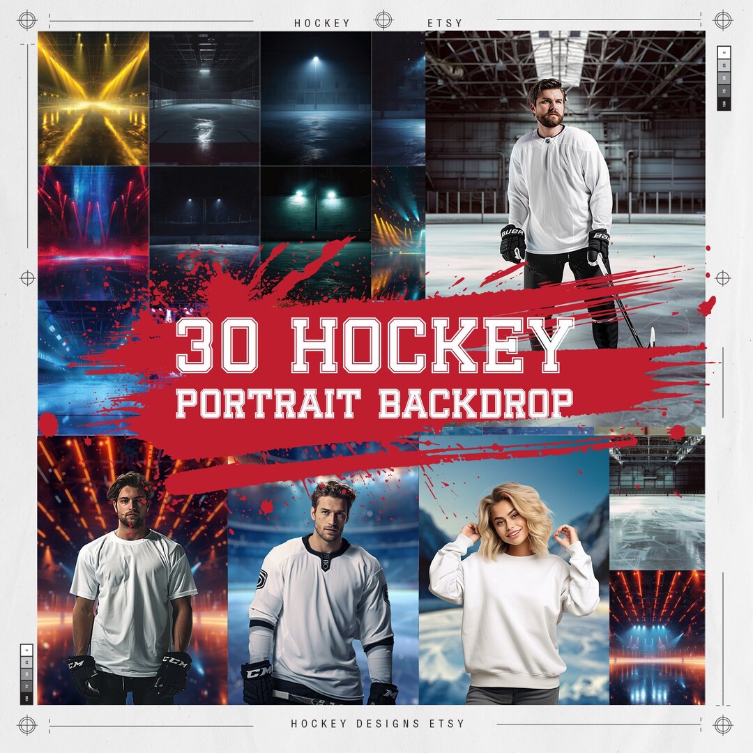 Ice Hockey Rink Photo Backgrounds | Sports Photography, Portrait ...