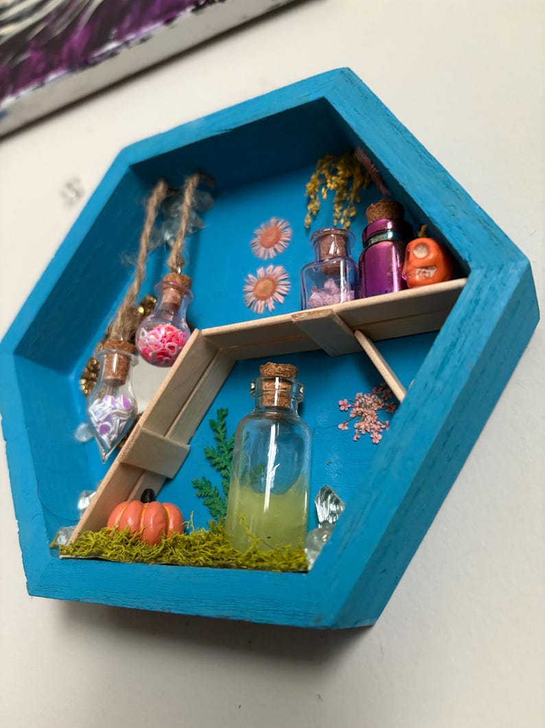 Miniature Scene Hanging Shadow Box - Etsy
