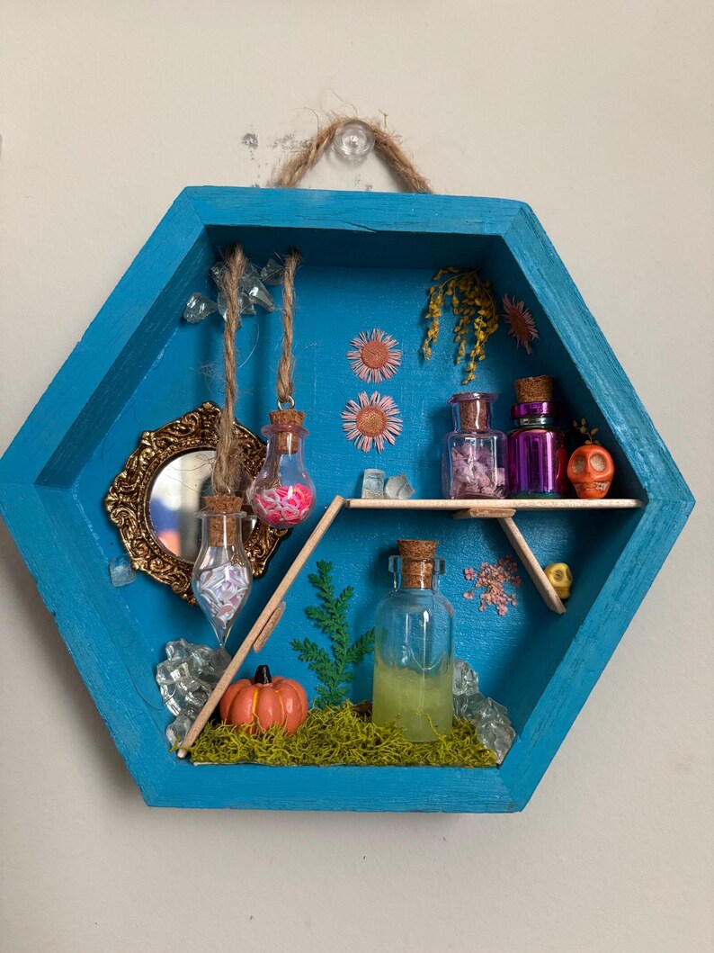 Miniature Scene Hanging Shadow Box - Etsy
