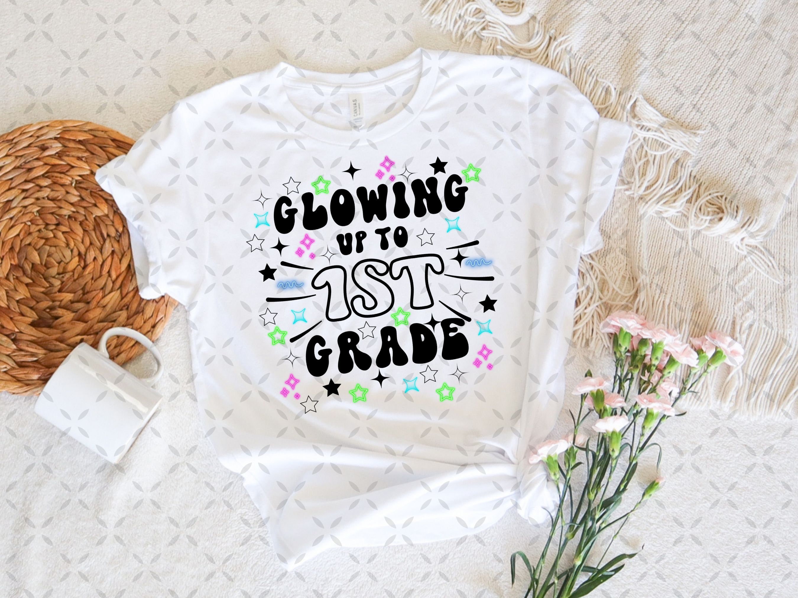 Glowing up to First Grade PNG, First Grade Png, Kindergarten Graduate ...