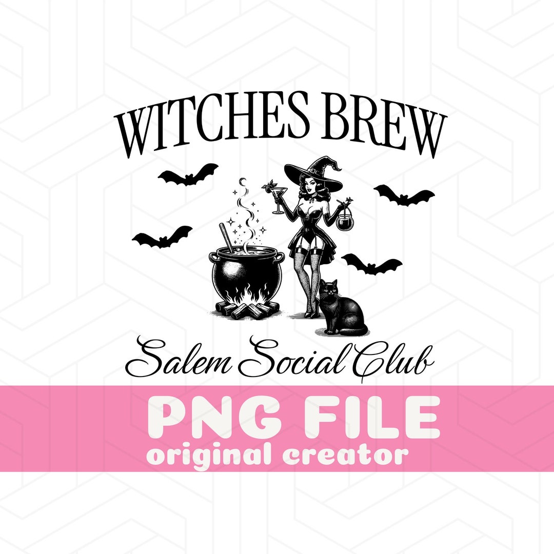 Halloween PNG Spooky Witch Salem Png Bats Png Funny Halloween Png ...