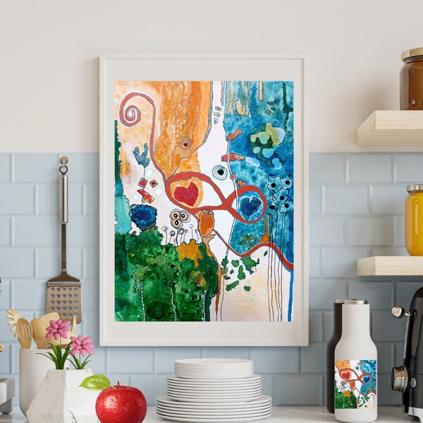 Intuitive Painting - Etsy