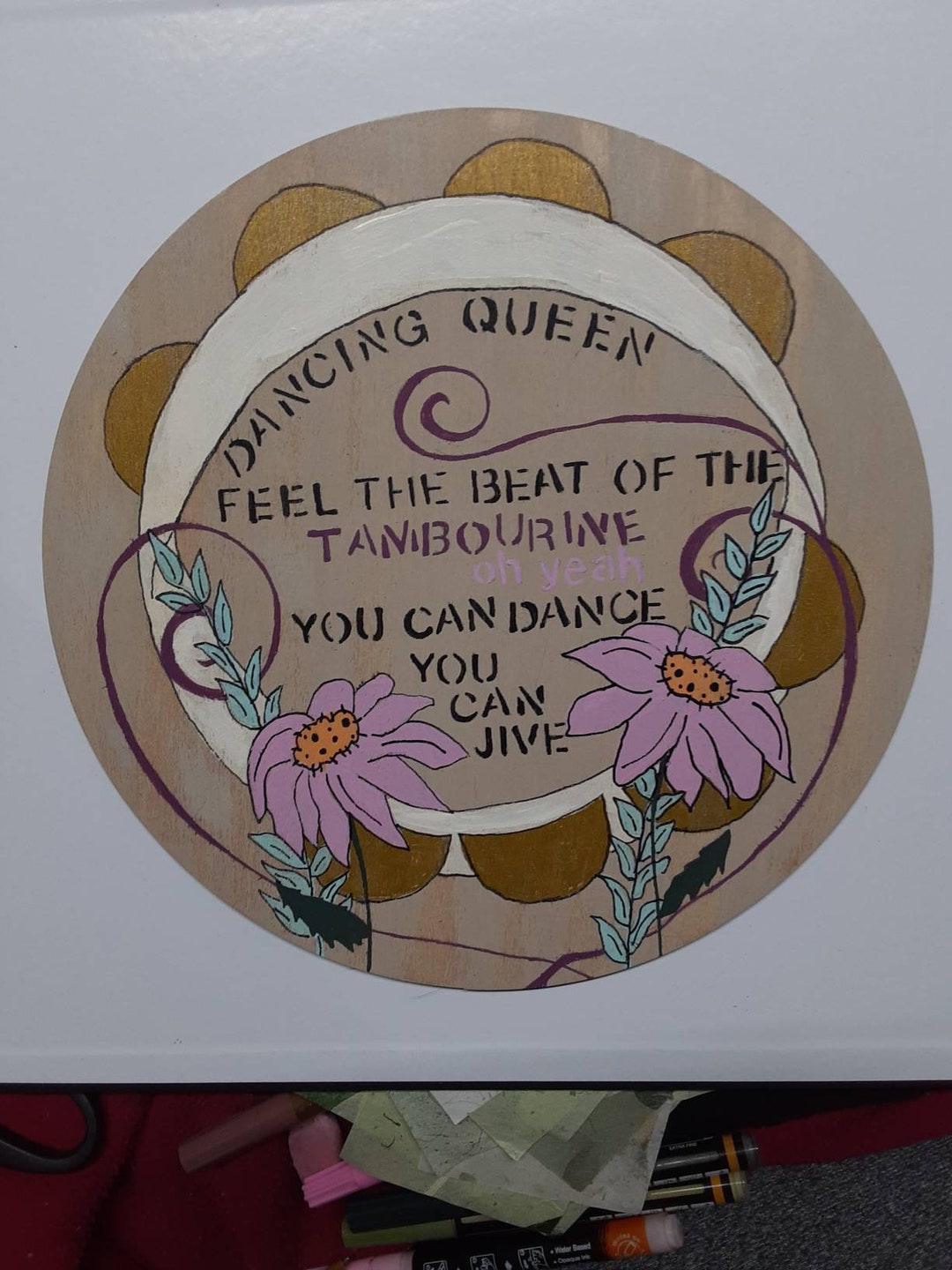 Dancing Queen, Song Lyric Sign, Music Lyric Art, Gift for Music Lover ...