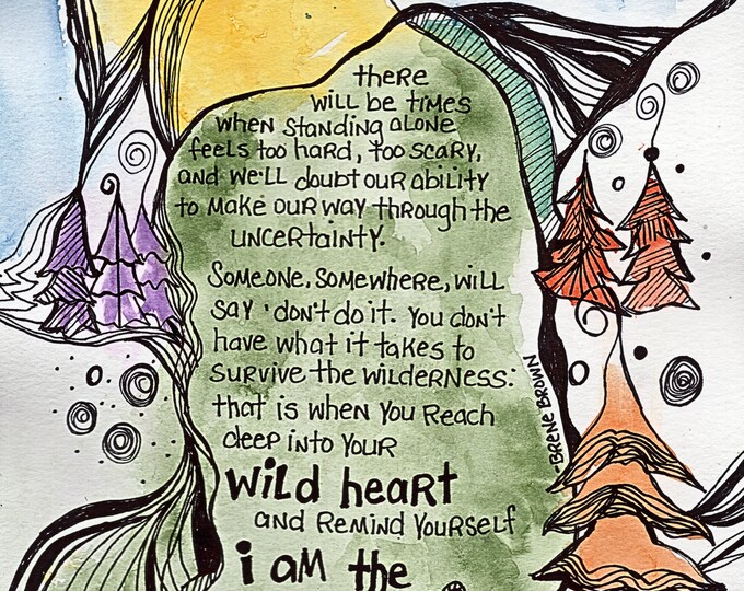 Canvas Wall Tarp Inspirational Wall Hanging Teller of Tales Poetry ...