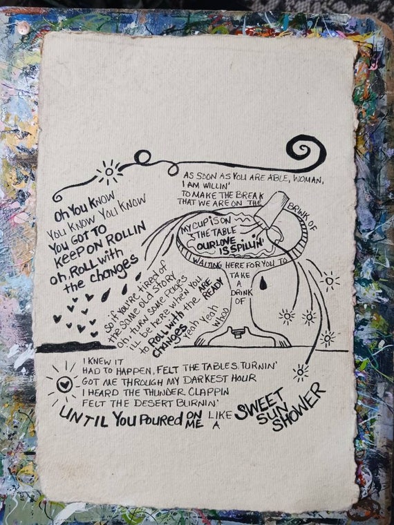 Sweet Lyric Drawings