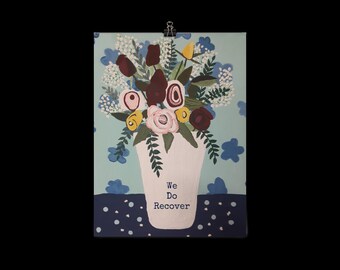 We Do Recover Poster - Etsy
