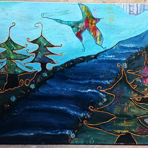 Intuitive Painting - Etsy