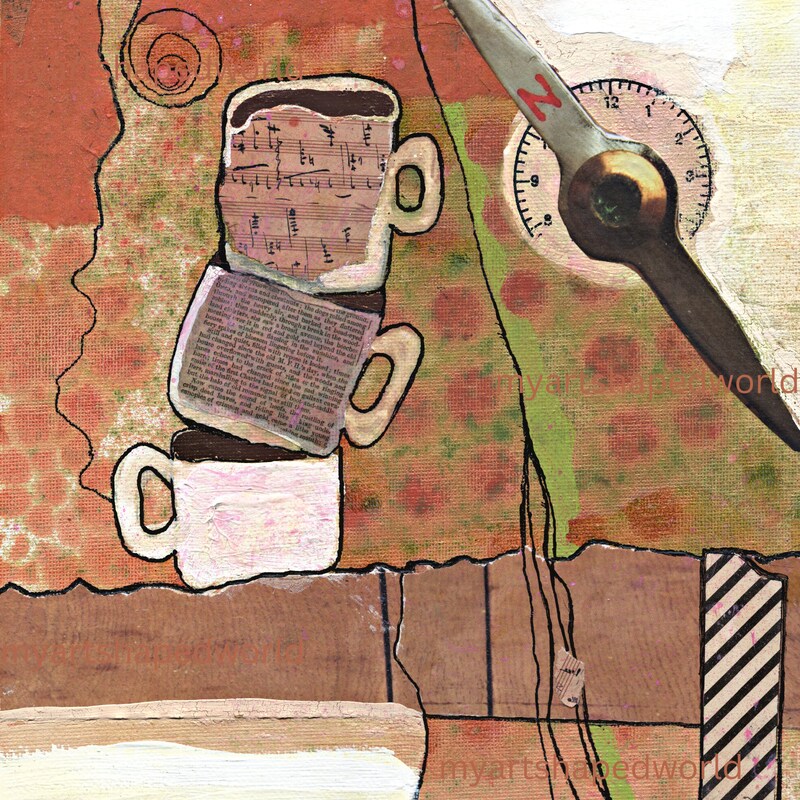 Mixed Media Poster - Etsy