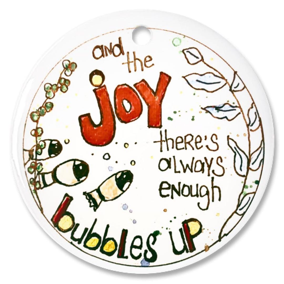 Jimmy Buffett Bubbles up Porcelain Christmas Tree Ornaments, Based on ...