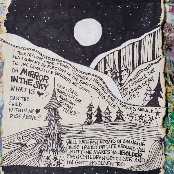 Song Lyric Art - Etsy