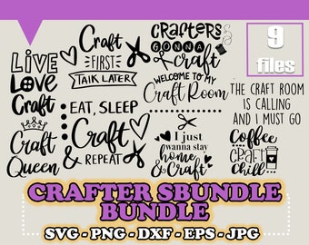 Cricut Crafting Svg | Etsy